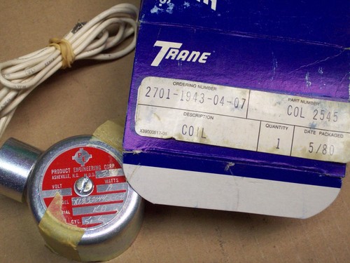 *NEW* PRODUCT ENGINEERING TRANE ELECTRICAL COIL COL 2545, 5950-01-305 ...