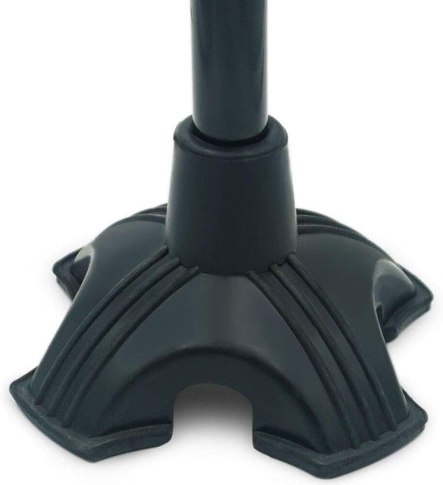 Cane Tip with 4 or 6 Support Rubber Foot for Walking Canes 3/4 Inch ...