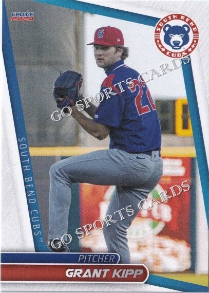 2024 South Bend Cubs Grant Kipp RC Rookie Card Cubs Minor League | eBay