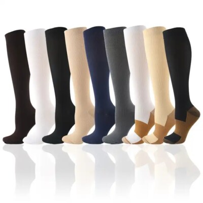 NHS COMPRESSION FLIGHT SOCK TRAVEL ANTI SWELLING FATIGUE SPORT SUPPORT ...