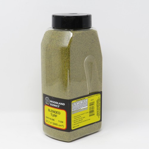 Woodland Scenics T1350 Earth Blended Turf Shaker Scenery for Model ...