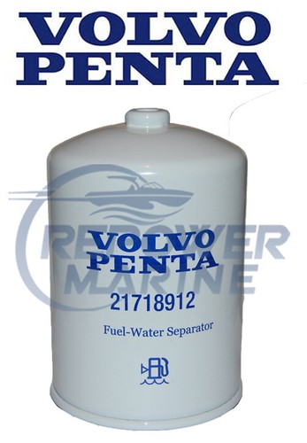 Genuine Volvo Penta Fuel Filter 21718912, 3583443, D4, D6 | eBay