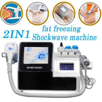 2IN1 ShockWave ED Therapy Body Sculpting Cold Freezing Fat Removal ...