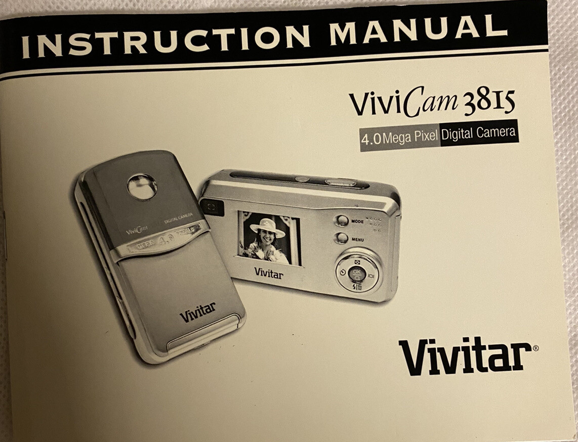 Vivitar Vivicam User Manual