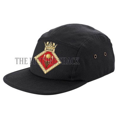 HMS RALEIGH SHIPS CREST PRINTED ON A BASEBALL CAP. ROYAL NAVY | eBay UK