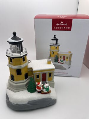 2024 Hallmark Keepsake Ornament HOLIDAY LIGHTHOUSE #13 IN SERIES MAGIC ...
