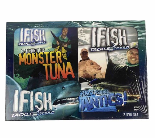 IFISH With Tackle World Monster Tuna & Crazy Fishing Antics 2 DVD Set ...