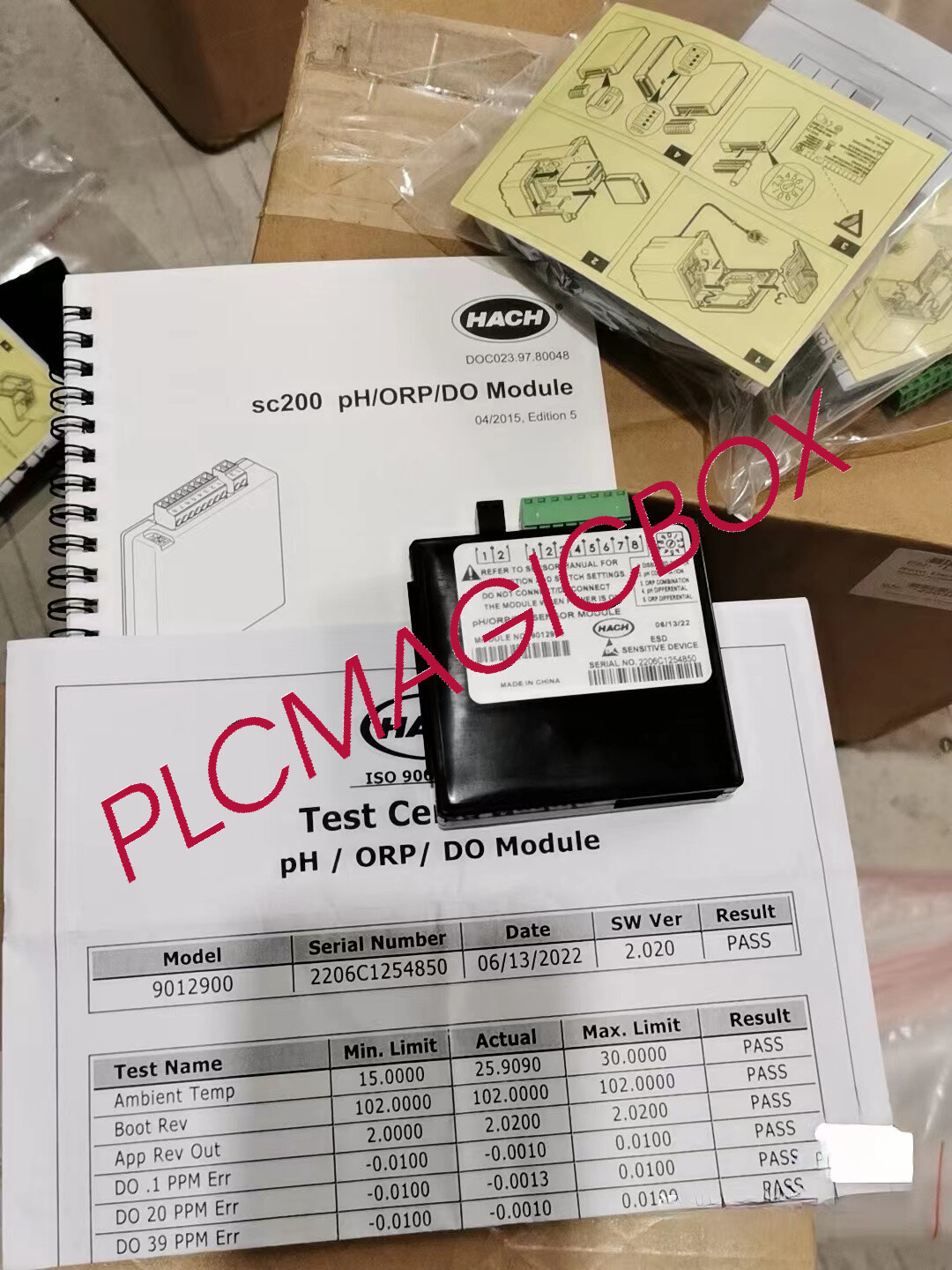 New HACH SC200 meter PH/ORP/DO sensor module 9012900 Free Expedited ...