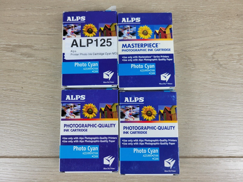 ALPS MD Series Printer Ink Cartridge Photo Cyan New In Box OEM 105812 ...
