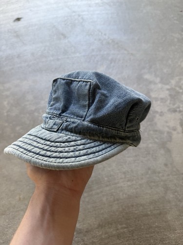 RRL Ralph Lauren Double RL Blue Denim Men’s hat | eBay