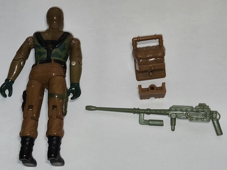 Vintage GI Joe Roadblock V1 Figure 1984 ARAH With File Card Near ...