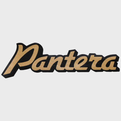 Bass Cat Boat Brand Decal | Pantera Gold Sparkly Sticker | eBay