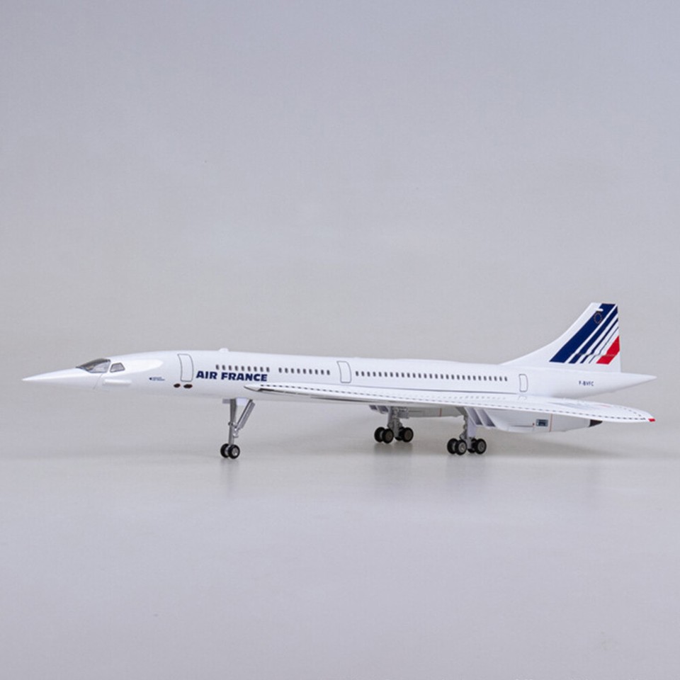 1:125 Concorde Model Air France Concorde Passenger Aircraft Model 19.7 ...
