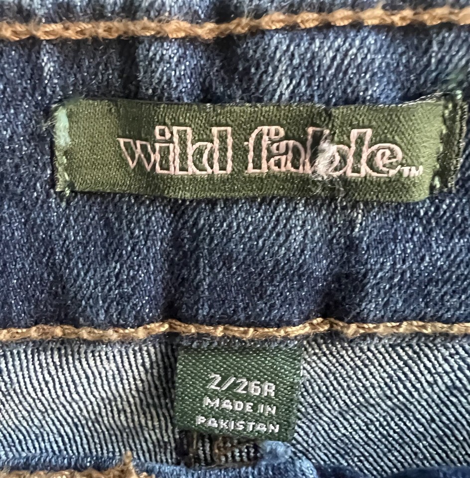 wild fable denim shorts Size 2/26 New with tags | eBay