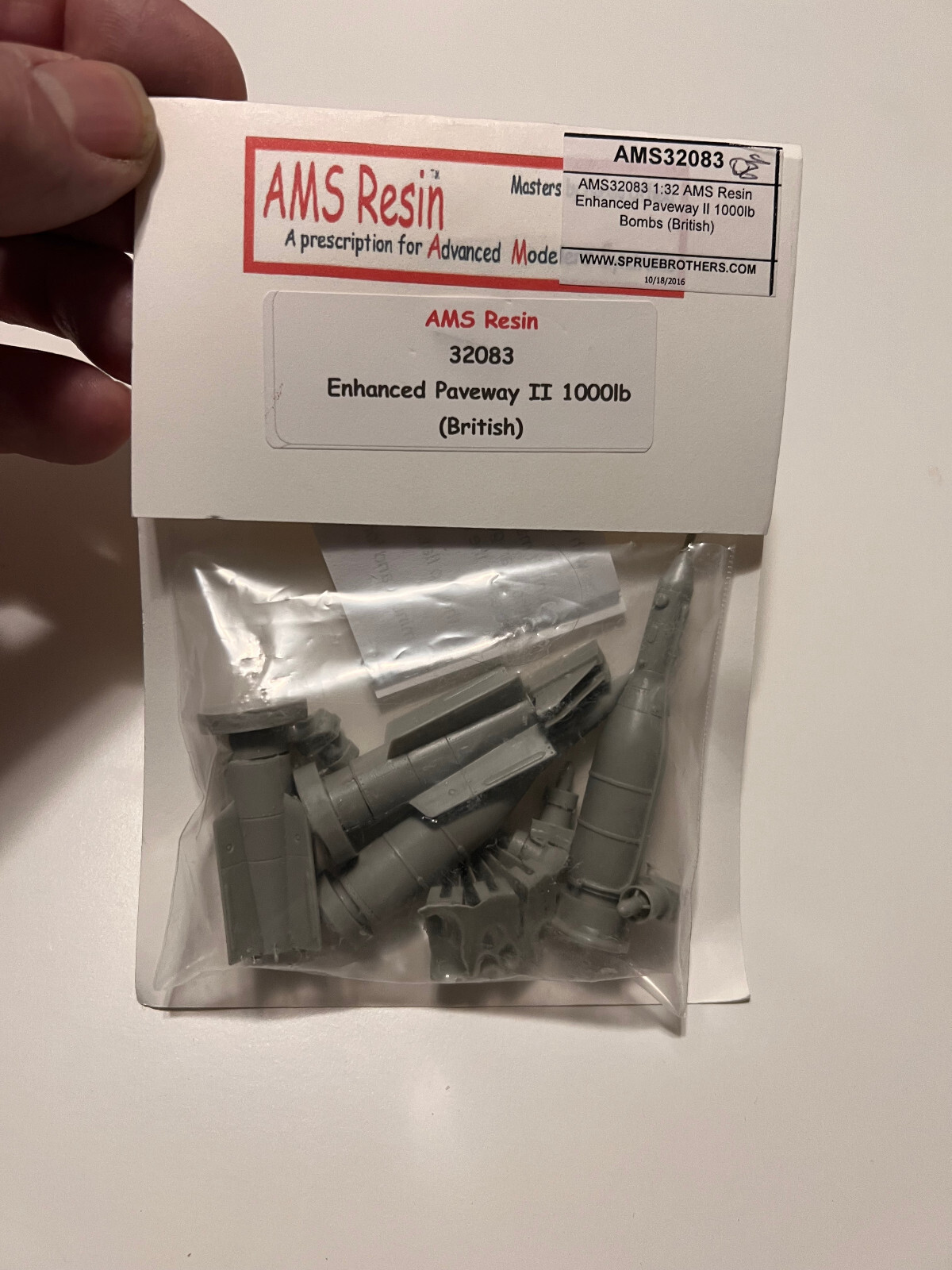 AMS RESIN 1:32 scale Enhanced Paveway II 1000 lb (British) | eBay