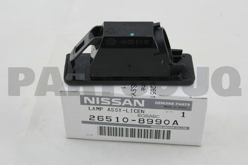 265108990A Genuine Nissan LAMP ASSY-LICENCE PLATE 26510-8990A | eBay