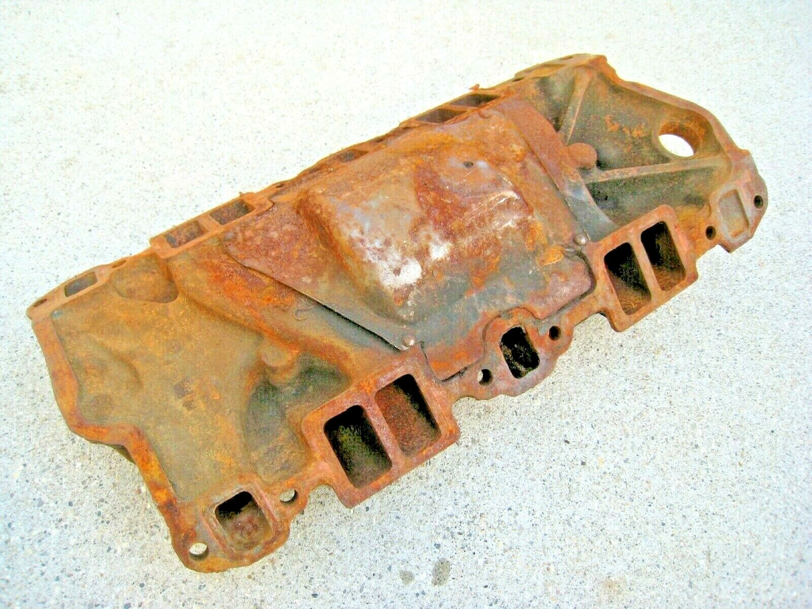 Original 1975-79 Chevrolet 4-Barrel Intake Manifold 4bbl OEM GM Casting ...