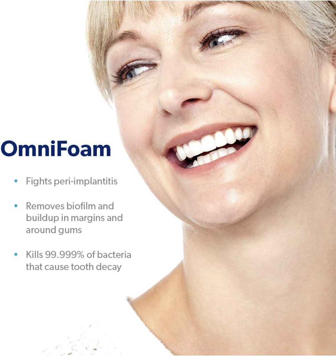 EverSmile Omnifoam Implant Crown & Bridge Cleaner Foam, Fresh Mint-Bonus Buy!! | eBay