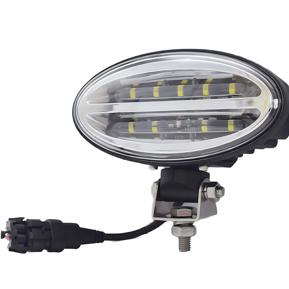 LED Flood Front Cab Light For John Deere 6000R Series RE573609,RE269638 ...