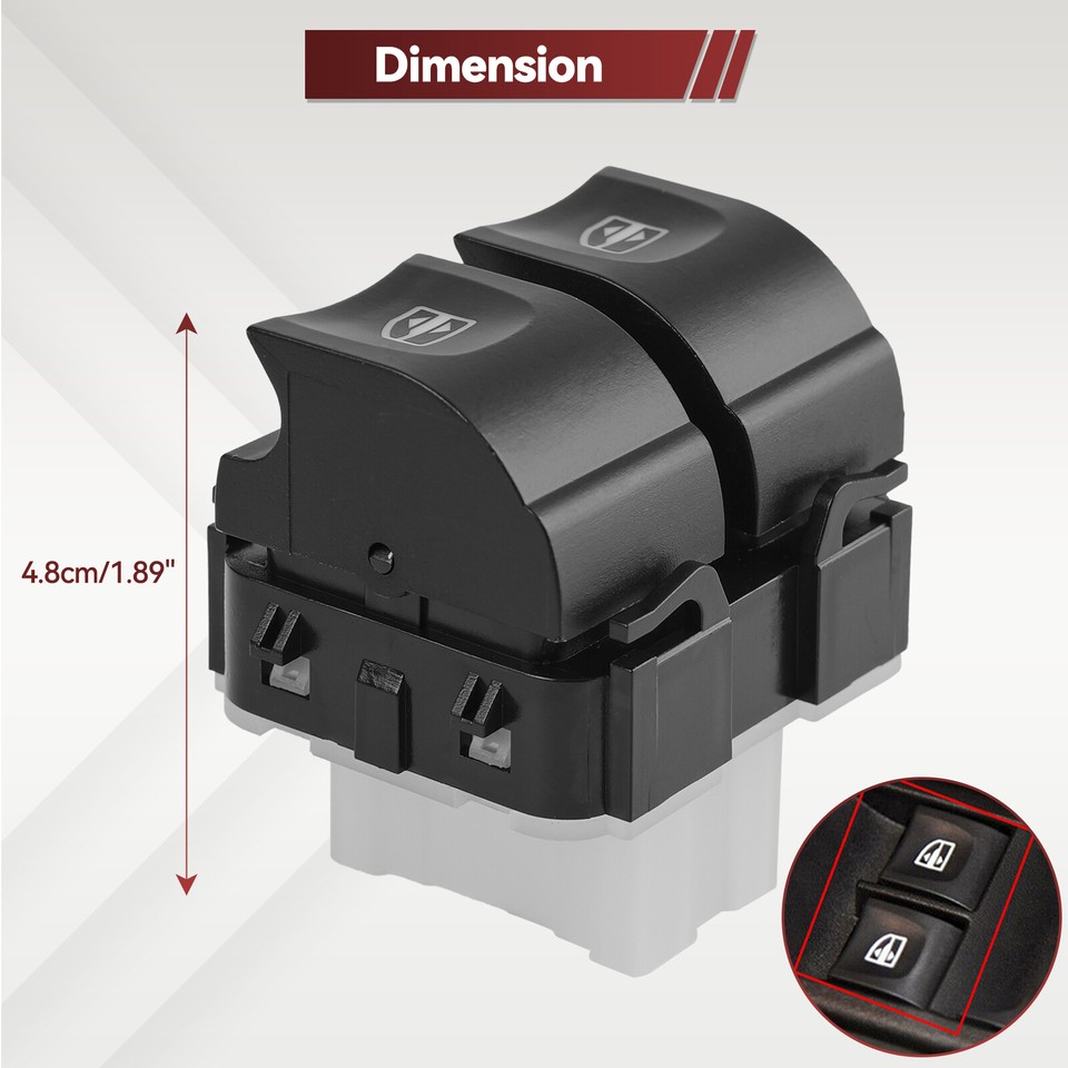 Electric Window Switch Driver 254118044R For Renault Clio MK4 Traffic ...