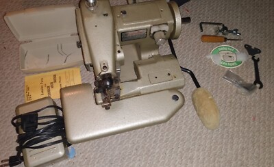 RARE Chandler MINI SKIPPER Industrial Sewing Machine Blind Stitch ...