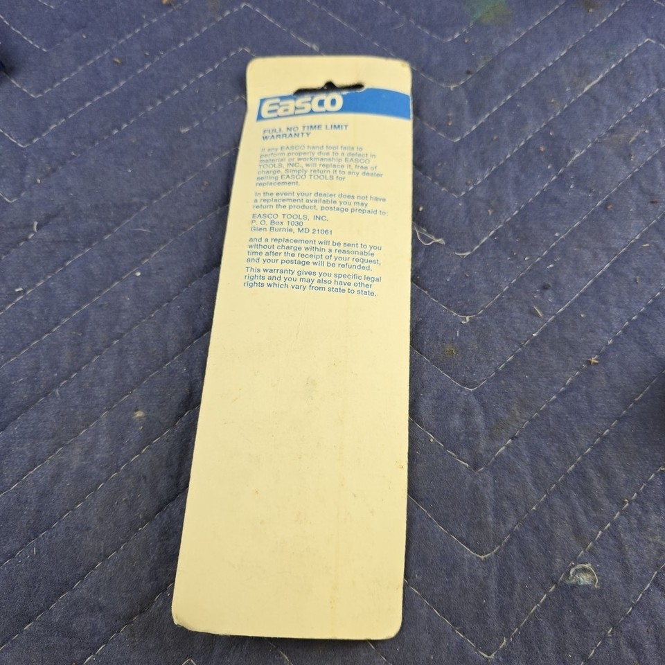 Easco Tools 1/4" Drive Standard Flip Over Breaker Bar VINTAGE MADE IN ...
