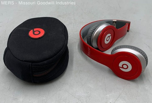 Beats By Dr. Dre Red Solo HD Special Edition W/ Case | eBay