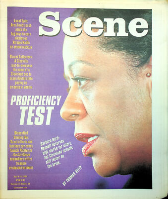 Cleveland Scene Magazine July 2003 X Band Exene Cervenka California ...