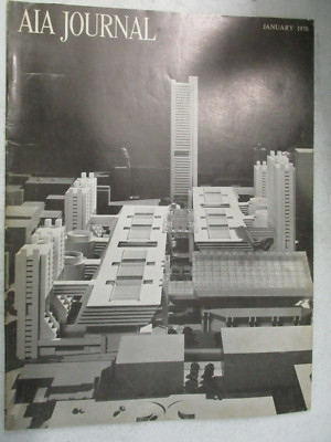 AIA JOURNAL ARCHITECTURE MAGAZINE JANUARY 1970 OCTAGON HOUSE SPITZNAGEL ...