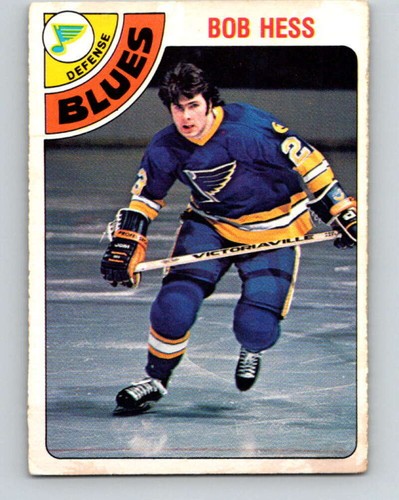 1978-79 O-Pee-Chee #358 Bob Hess St. Louis Blues V25878 | eBay