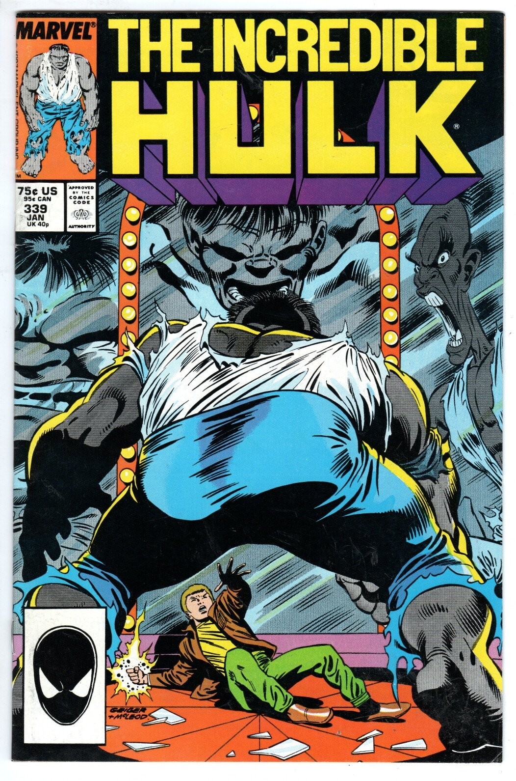 Incredible Hulk #339, Near Mint Minus Condition! | eBay