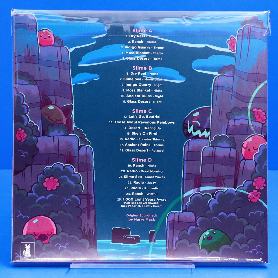 Slime Rancher Double Vinyl Record Soundtrack 2 x LP Harry Mack VGM OST ...