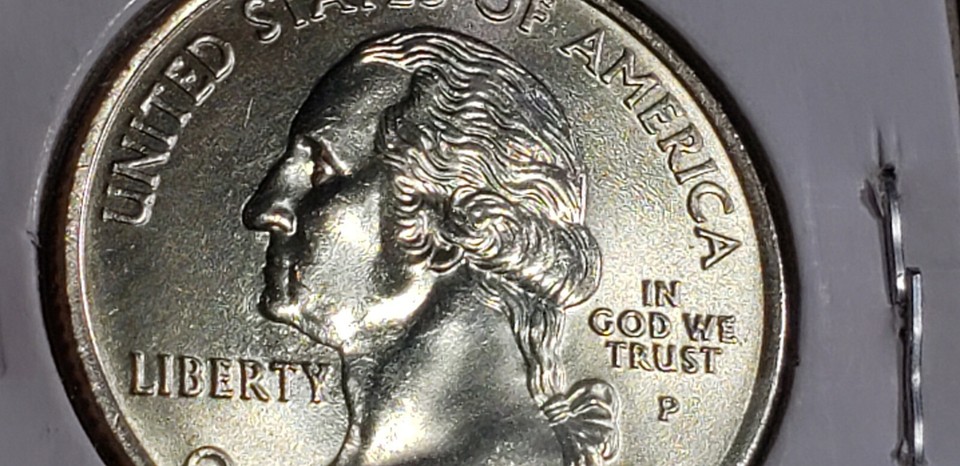 2004 P IOWA quarter Error *strike through Lamination Error* ? MS ...