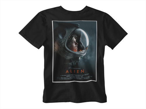Aliens Movie Tshirt poster design film space classic cult film yolo ...