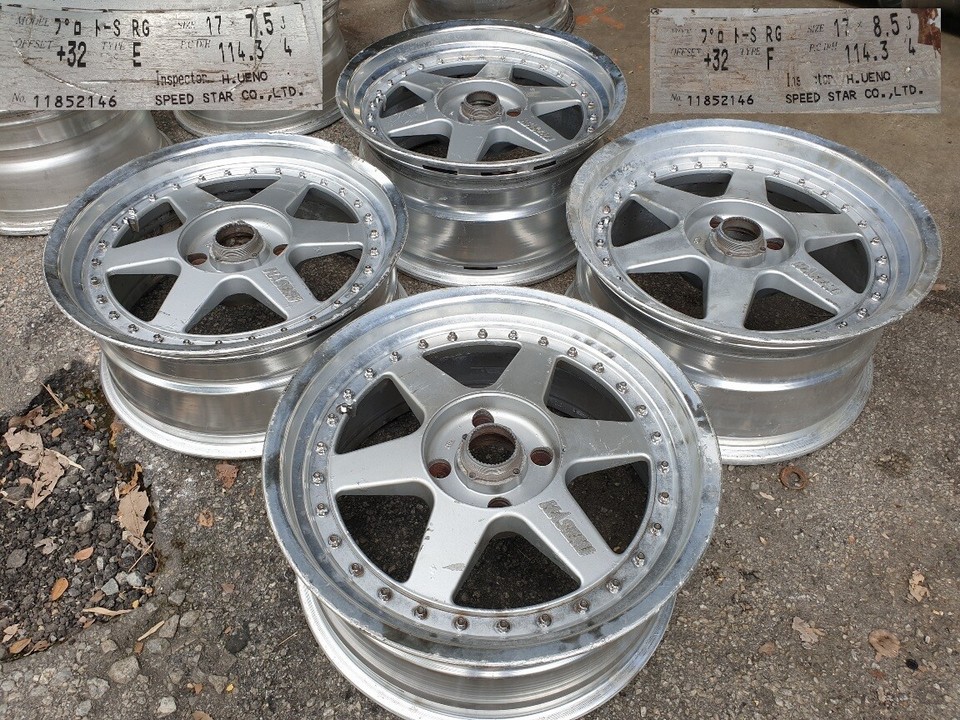 JDM 17" SSR Hasemi proto S RG wheels rims for dc2 cb3 civic integra ...