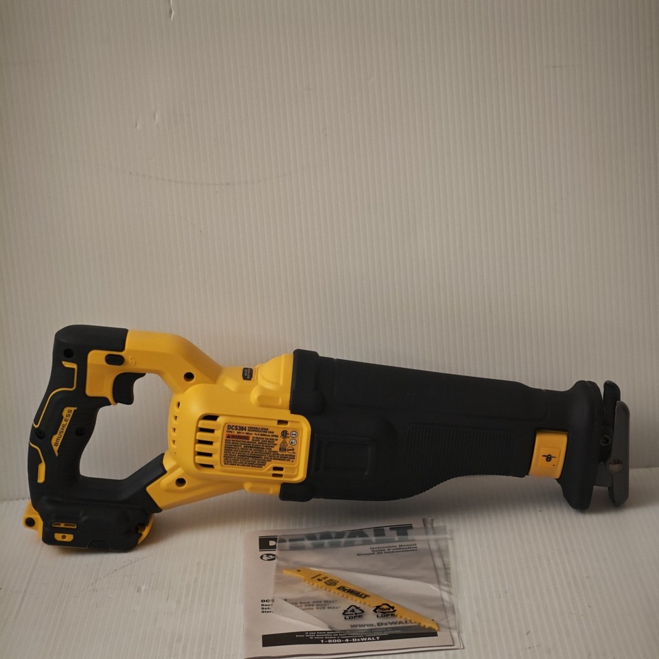 DEWALT DCS384 20V MAX XR Brushless Cordless Reciprocating Saw (Tool ...