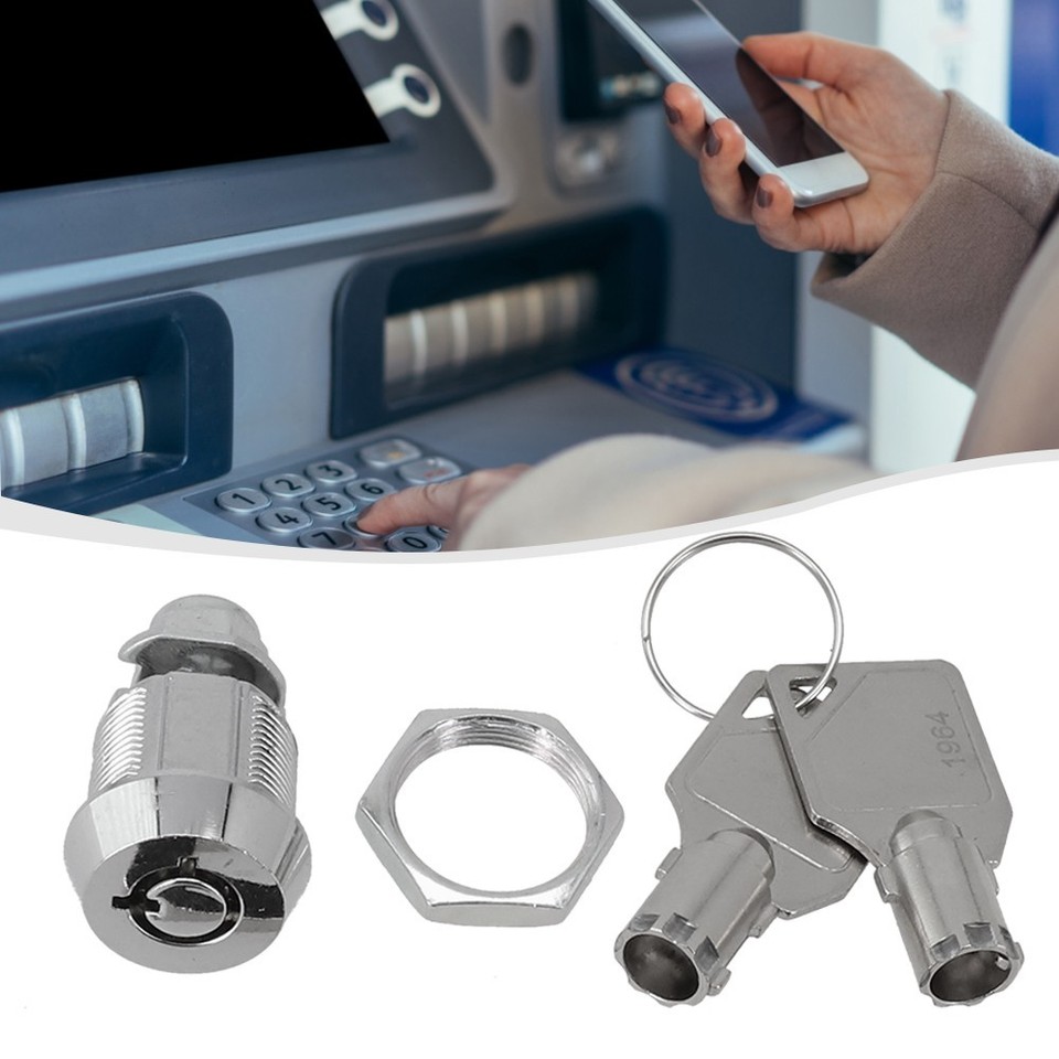 Cam Locks Replacement Tubular Camlock +Keys Cylinder Door Home Security ...