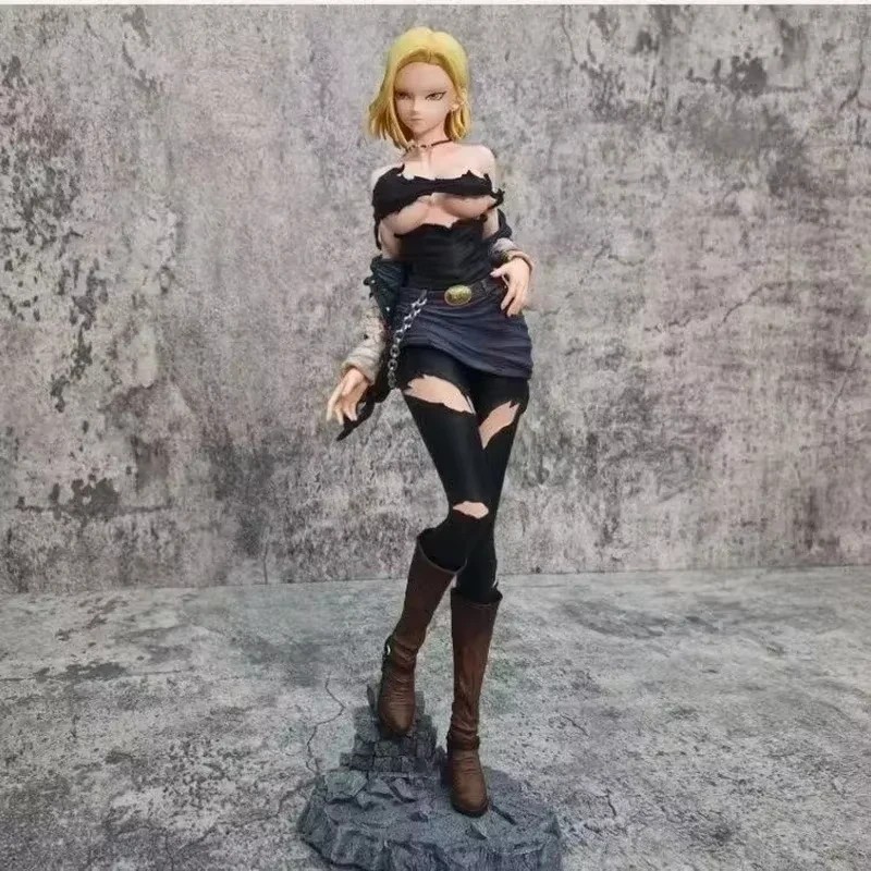 30cm Dragon Ball Z Android 18 Action Figure - Anime Manga PVC ...