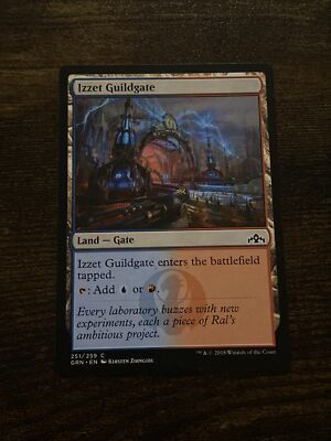 Izzet Guildgate (251) Guilds of Ravnica Magic The Gathering MTG D6379 ...