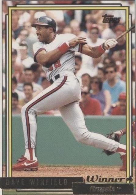 1992 Topps - Dave Winfield #792 Gold Winner for sale online | eBay