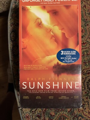 Sunshine (VHS) TWO TAPE SET 177 MINUTES Ralph Fiennes BRAND NEW | eBay