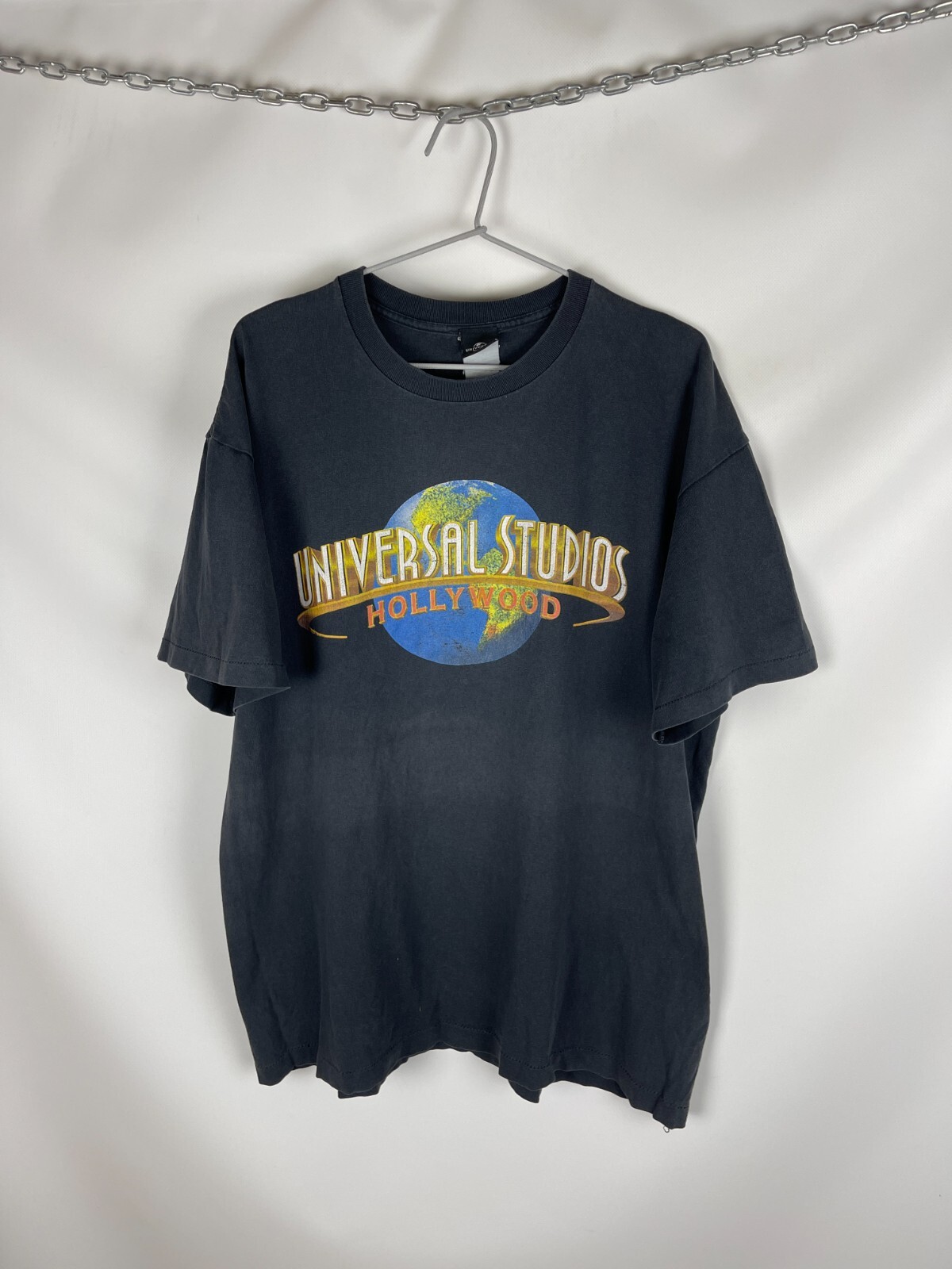 Universal Studios Hollywood vintage 90s big logo tee … - Gem