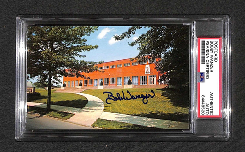 Bobby Wanzer "WWII Marines" Signed NBA Basketball Hall of Fame HOF ...