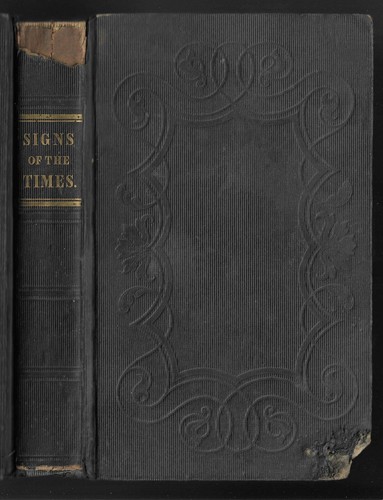 Religion THE SIGNS OF THE TIMES a Series of Discourses by Cornelius ...