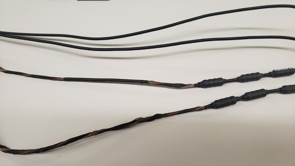 Hoyt Pro Defiant 30 String and Cable Set, Zebra Hybrid, New | eBay