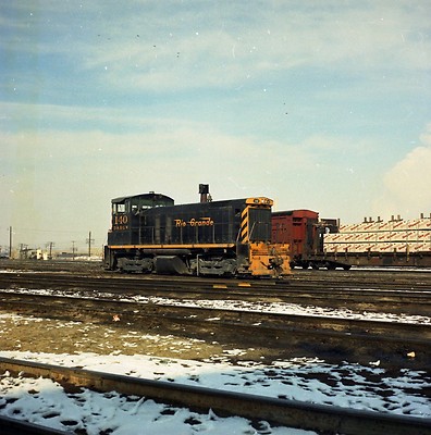DRGW Rio Grande EMD SW1000 Switcher #140 - Original Color Railroad ...