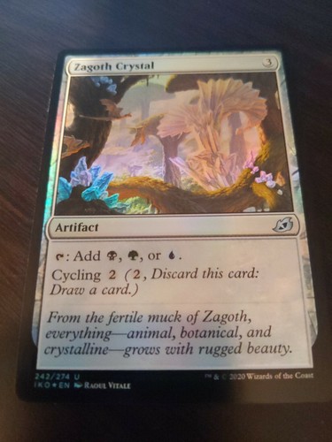 MTG Ikoria Zagoth Crystal 242/274 Foil | eBay