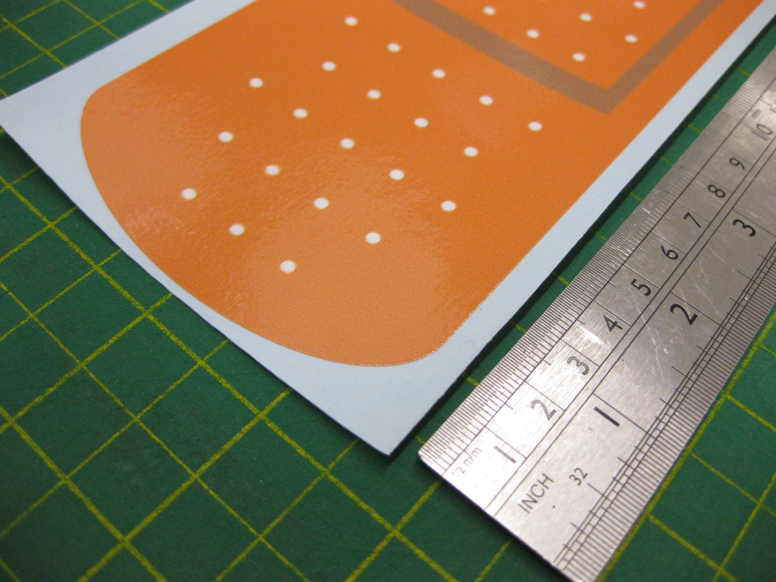 1 LARGE FUN STICKER CAR DENT ACCIDENT SCRATCH PLASTER | eBay UK