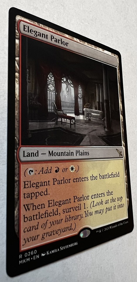 NM Elegant Parlor, MTG, Murders at Karlov Manor, Magic the Gathering ...