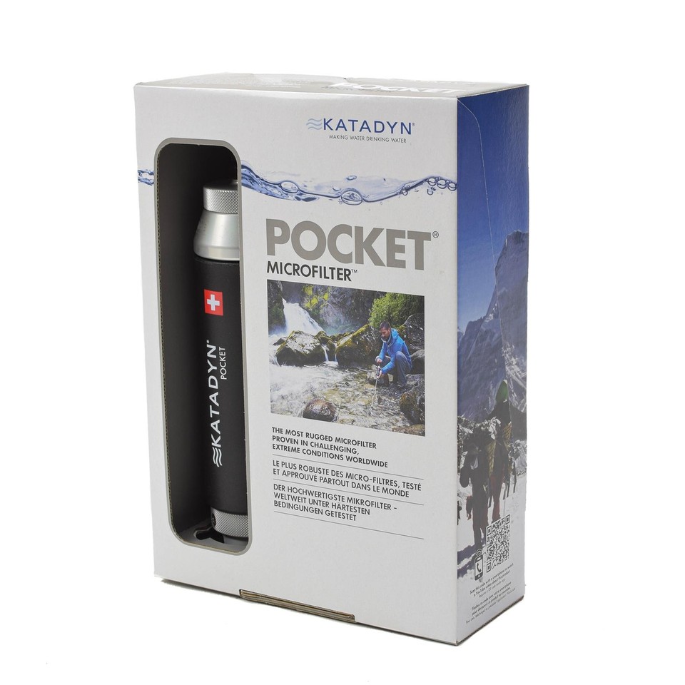 Katadyn Pocket Water Filter Long Lasting Camping Emergency Purification ...